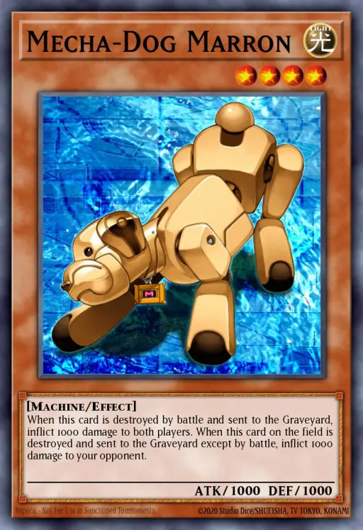 Mecha-Dog Marron — Goat Format Card | Goat World | Goat World